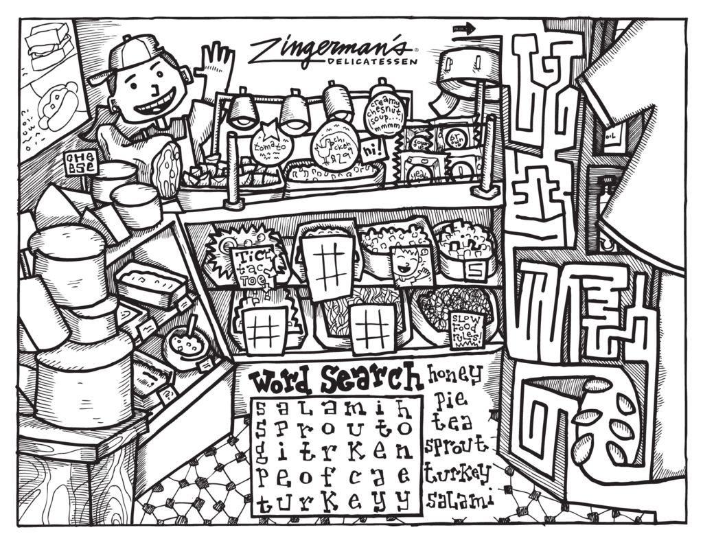 Coloring Pages Archives - Zingerman's Deli