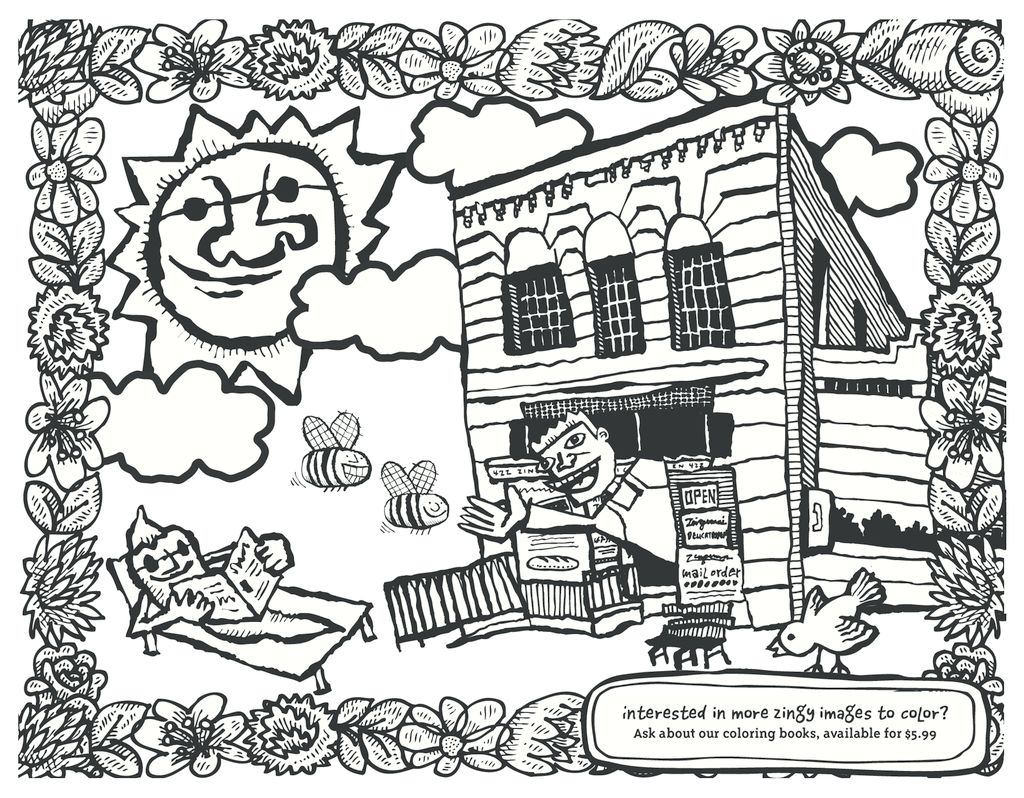 Coloring Pages – Page 2 – Zingerman's Deli