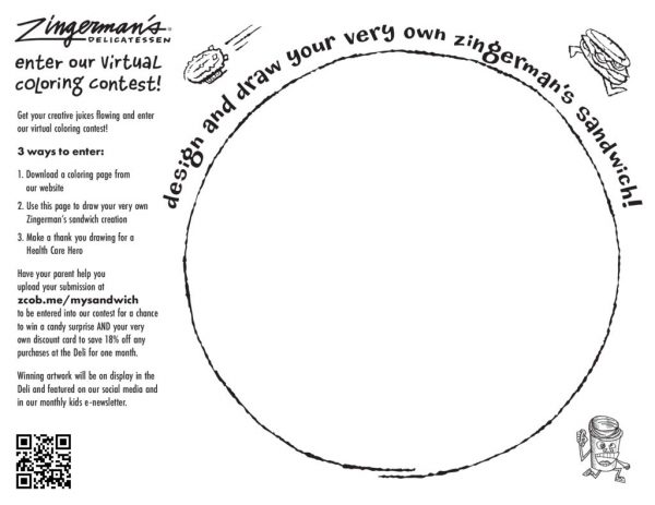 Coloring Pages Archives - Zingerman's Deli