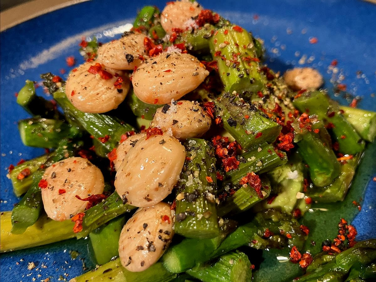 Asparagus Salad with Avocado and Almonds - Zingerman's Deli