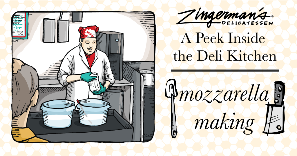 A Peek Inside the Deli Kitchen: Mozzarella Making - Zingerman's Deli